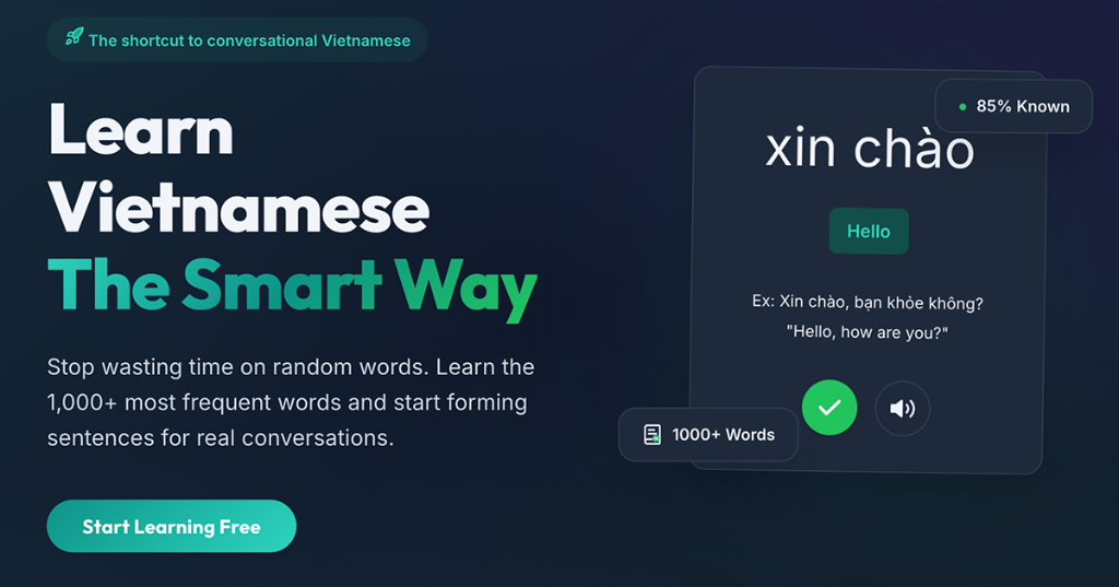 Core Vietnamese - Learn Essential Vietnamese Fast